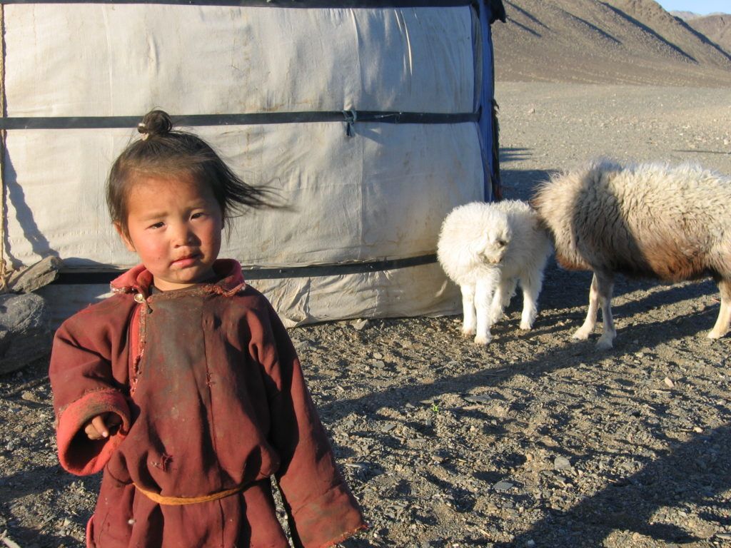 Girl with goat- Photo Credit-Shawna Peckham - People's Trust for ...