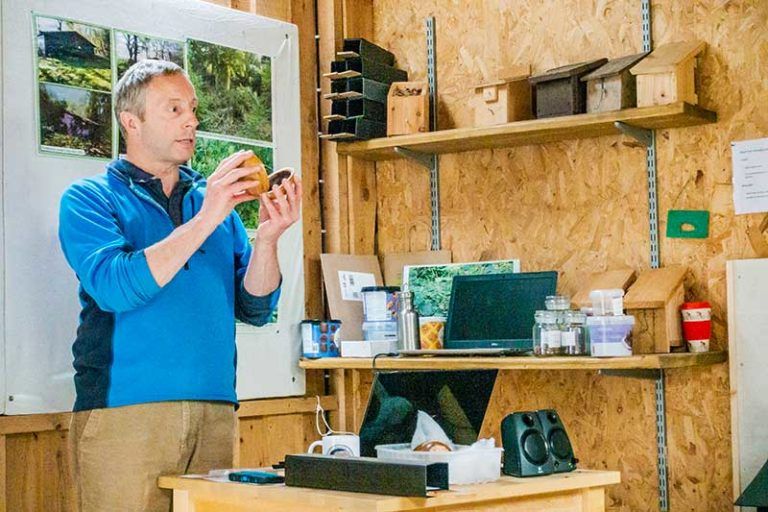 Training for a dormouse licence with PTES - PTES